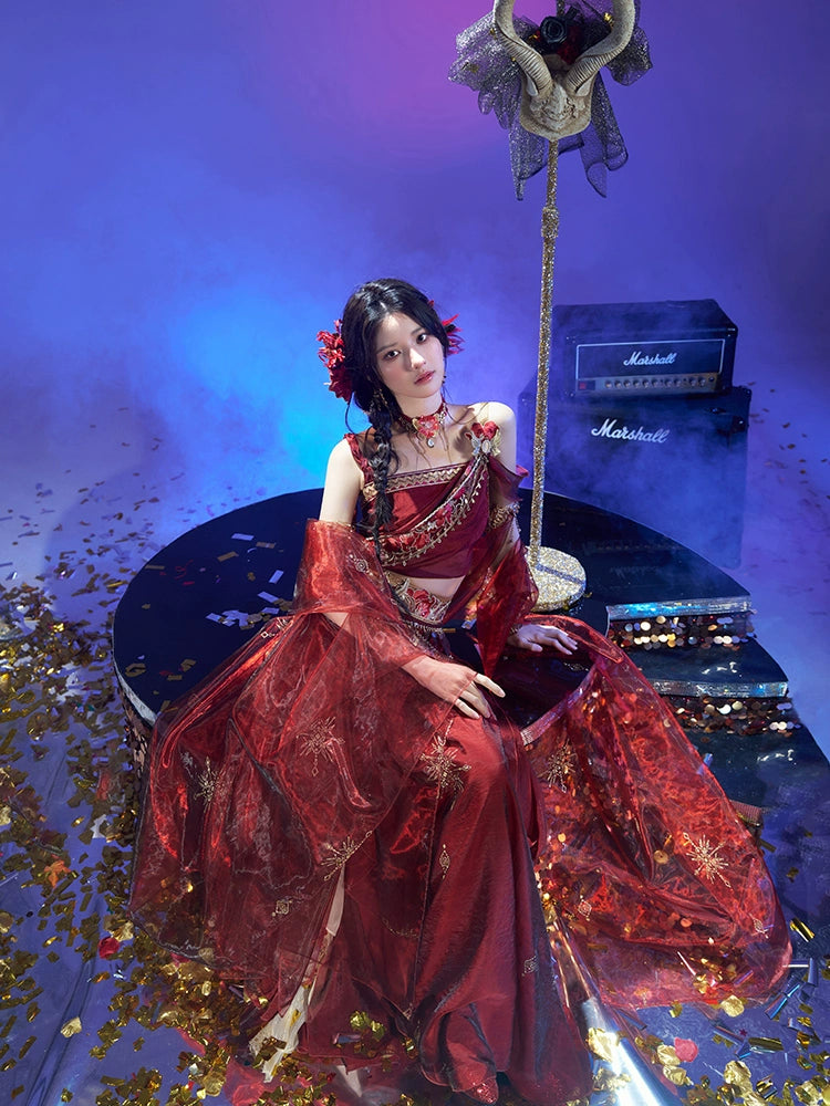 Lie Yan Hui Xiang : Vortex-Archiving Skirt – Hanfu Shop