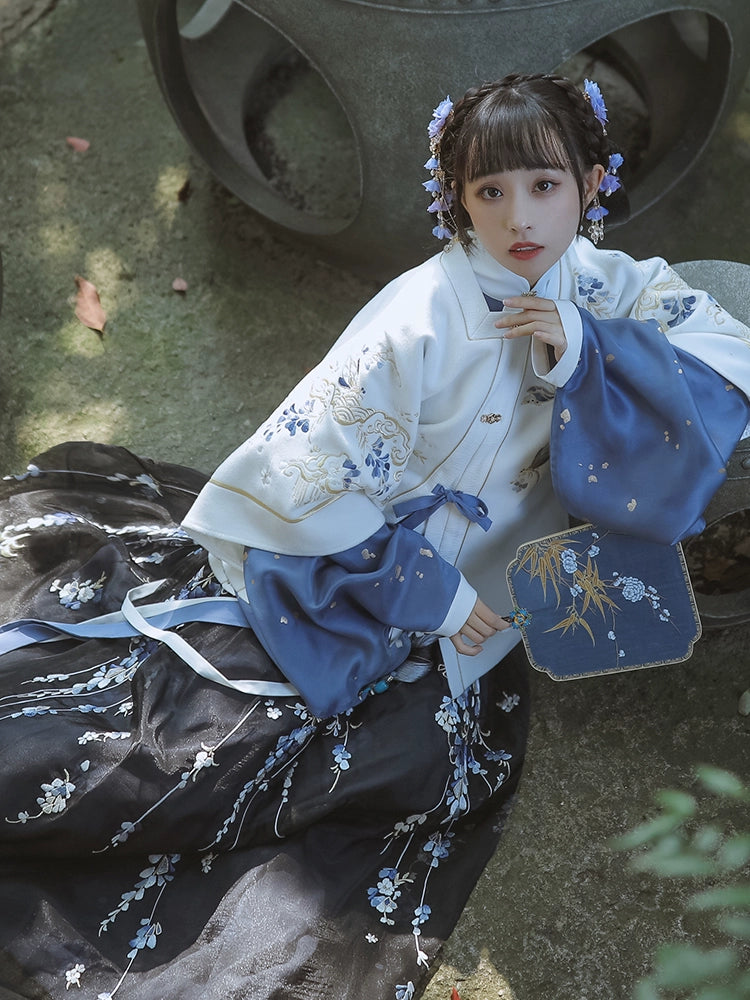 Gui Meng Xing Ying : Cosmic-Web Skirt – Hanfu Shop