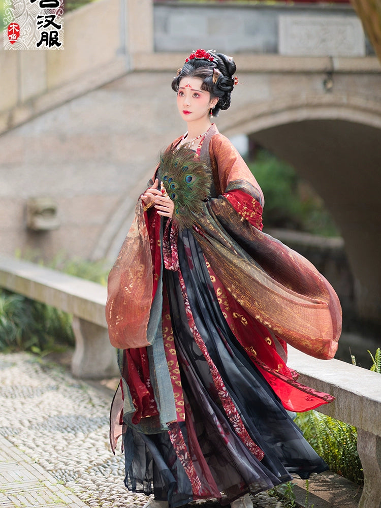 Lookbook Series Summer Autumn Hanfu Gentle Separation – Hanfu Shop