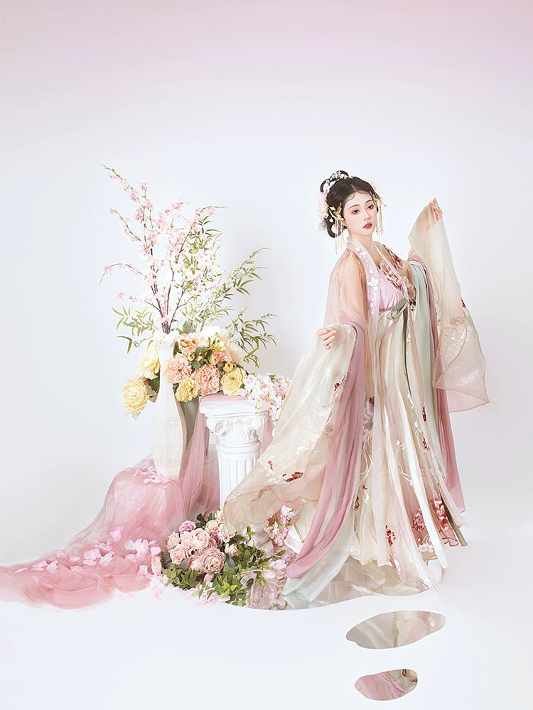 Ethereal Dreamscape Series Supreme Hanfu-Blush Powder – Hanfu Shop