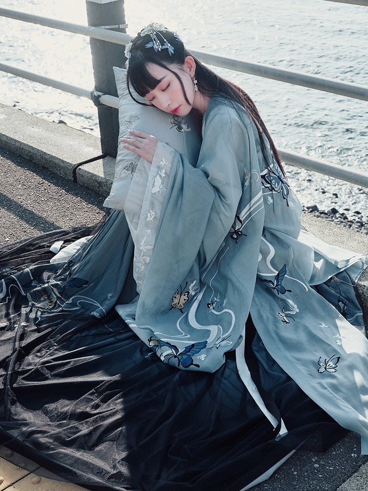 Zhuang Zhou Meng Die : Zhuangzi's Butterfly Dream-Cloak – Hanfu Shop
