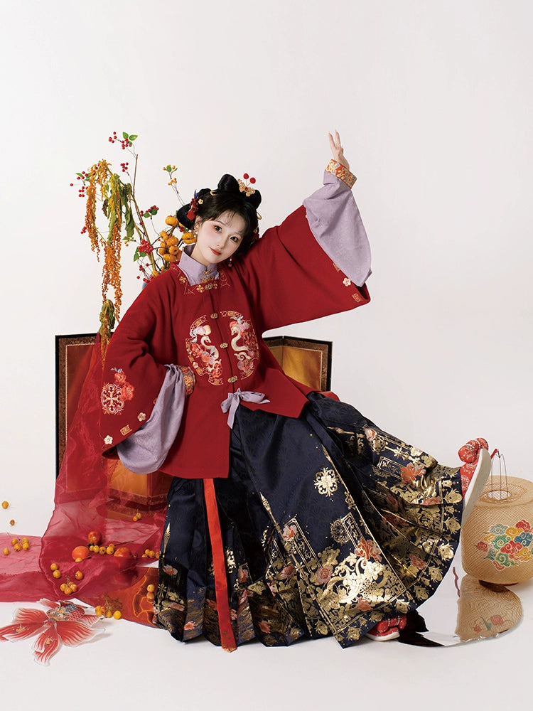 Lookbook Series Palace Ming Dynasty Hanfu The Snake Runs – Hanfu Shop