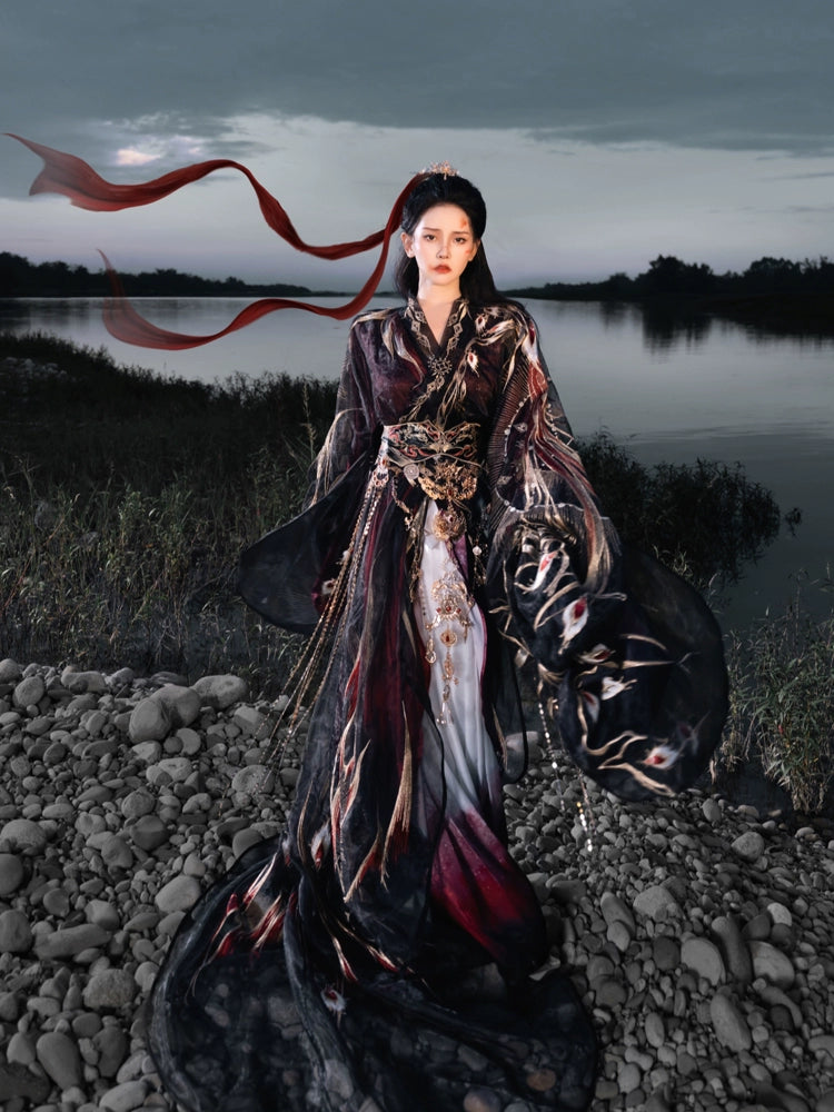 Ethereal Dreamscape Series Supreme Hanfu-Xi He – Hanfu Shop
