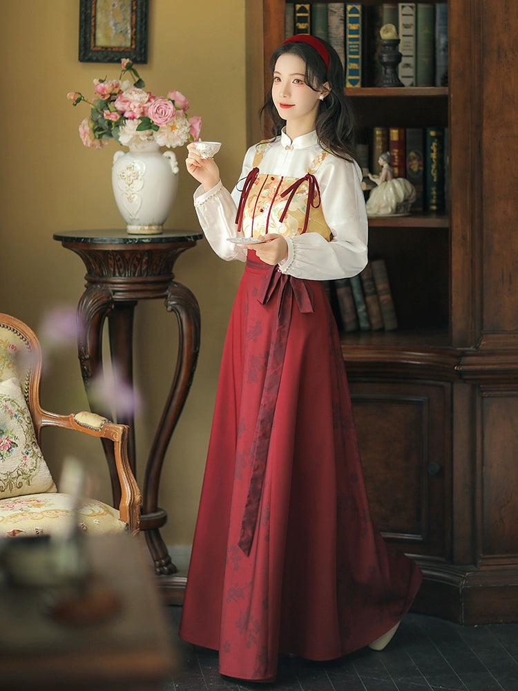 Hanshang Hualian Modern Hanfu Tang Mix Song – Hanfu Shop
